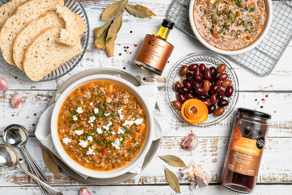 Rustic Style Greek Lentils (Fakes) Recipe from Create Cook Share ...