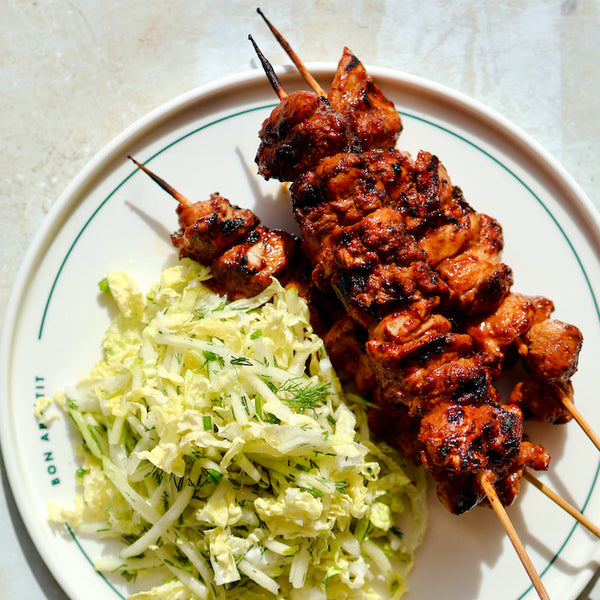 how to make kebab cabbage salad