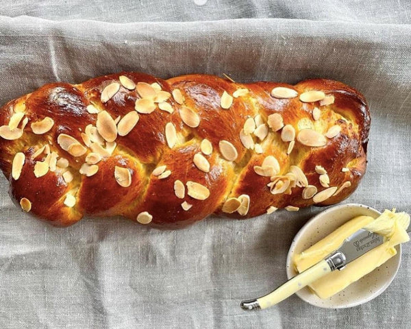 Easy "Cheats" Tsoureki (Greek Easter Bread) Recipe – Grecian Purveyor
