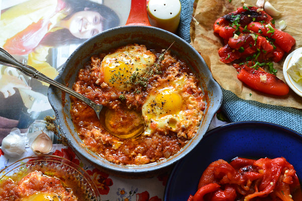 Strapatsada - Greek Red Eggs Recipe from Peloponnese – Grecian Purveyor