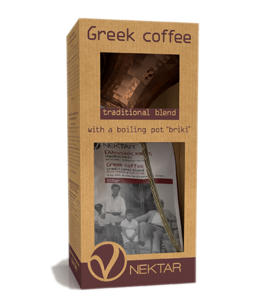 Greek Briki Coffee Pot & Traditional Greek Coffee Set – Grecian Purveyor