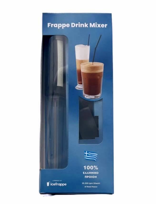 Iced Coffee Frappe / Dalgona Handheld Mixer - Electric – Grecian Purveyor