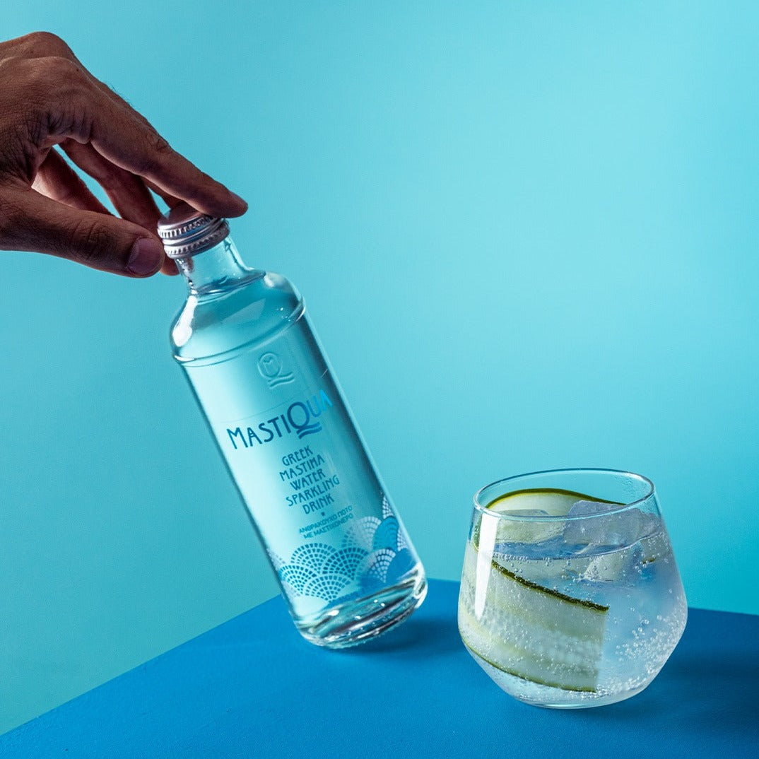 Sparkling Water with Mastic Gum / Mastiha - Mastiqua, 330ml – Grecian ...