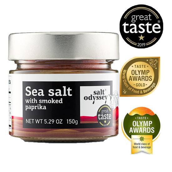 Sea Salt with Smoked Paprika – Salt Odyssey – Grecian Purveyor