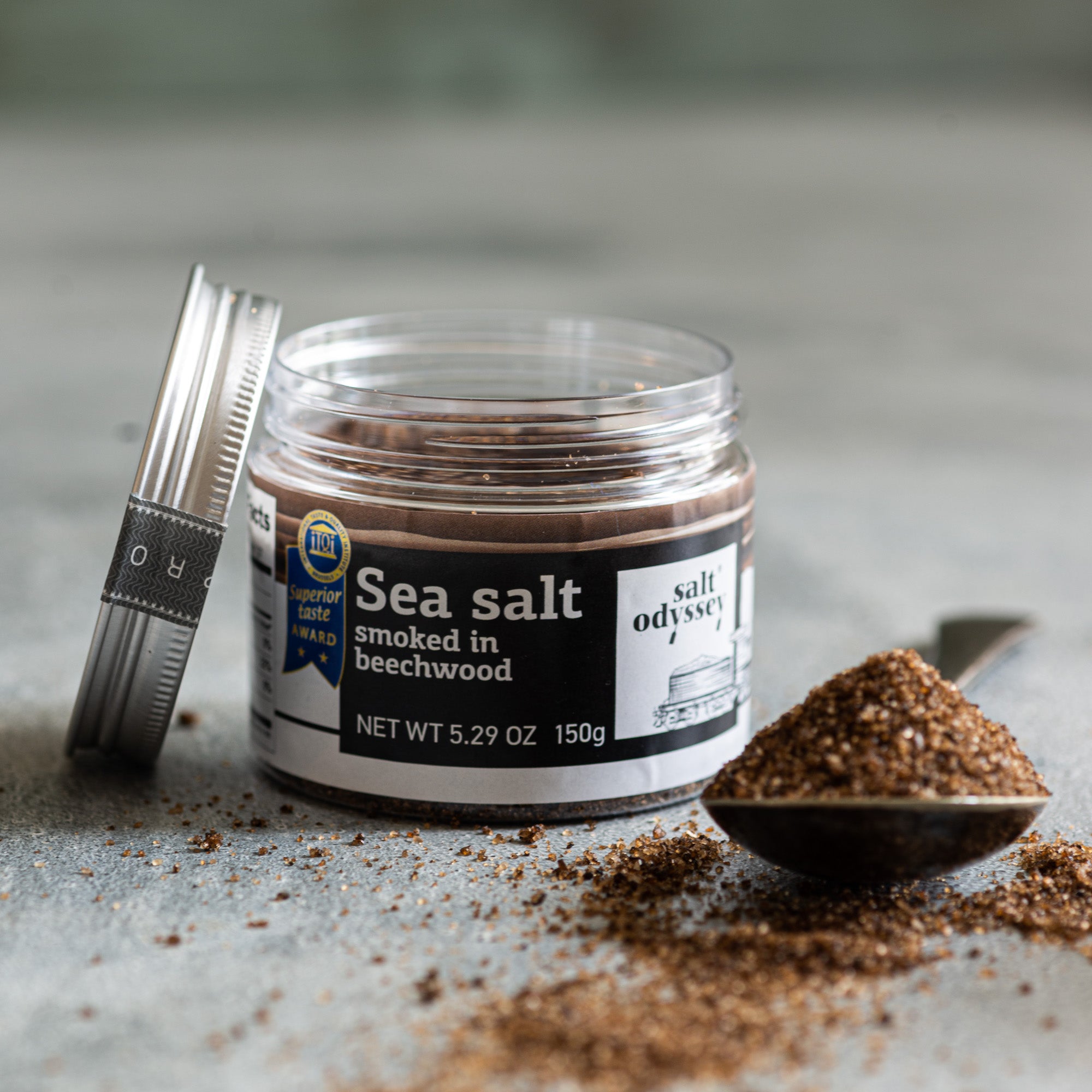 Sea Salt Smoked In Beechwood – Salt Odyssey – Grecian Purveyor