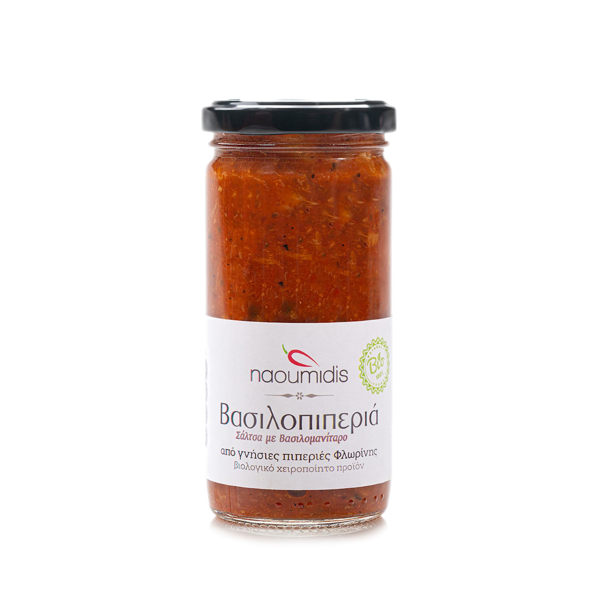 Organic Florina Red Pepper and Boletus Porcini Mushroom Sauce, 260gr ...