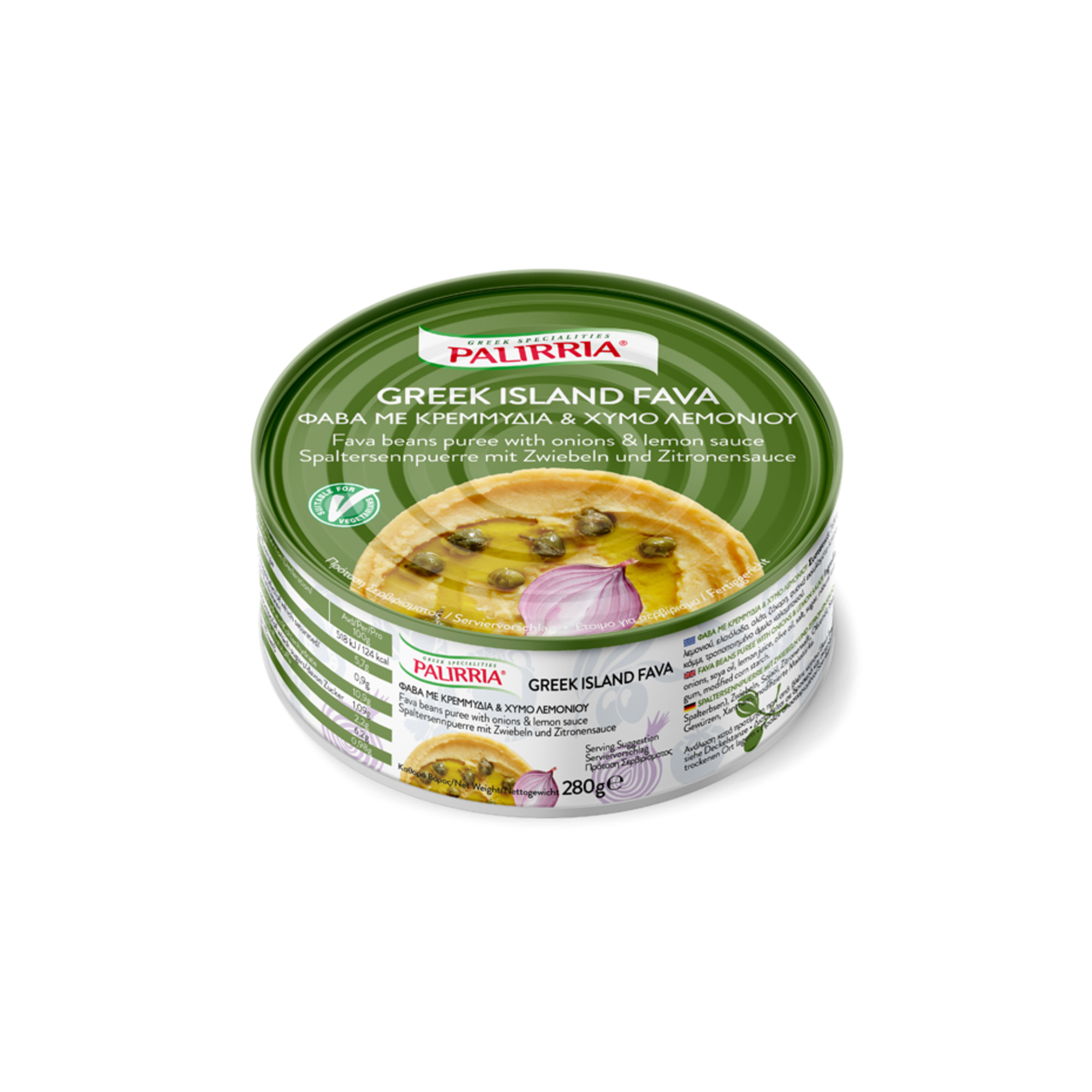Greek Fava Puree / Split Peas Dip, 280gr - Grecian Purveyor